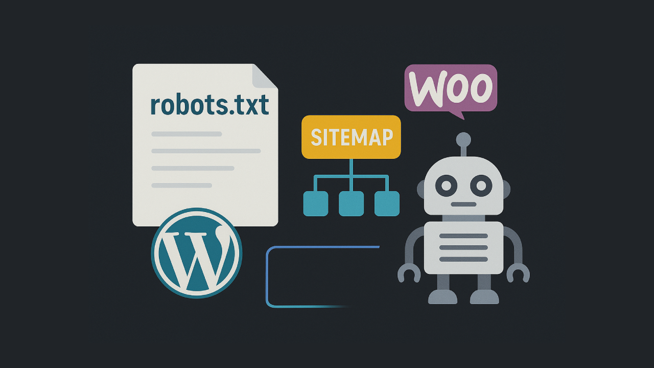 Robots.txt & Sitemaps: Clean Crawl for WordPress & WooCommerce