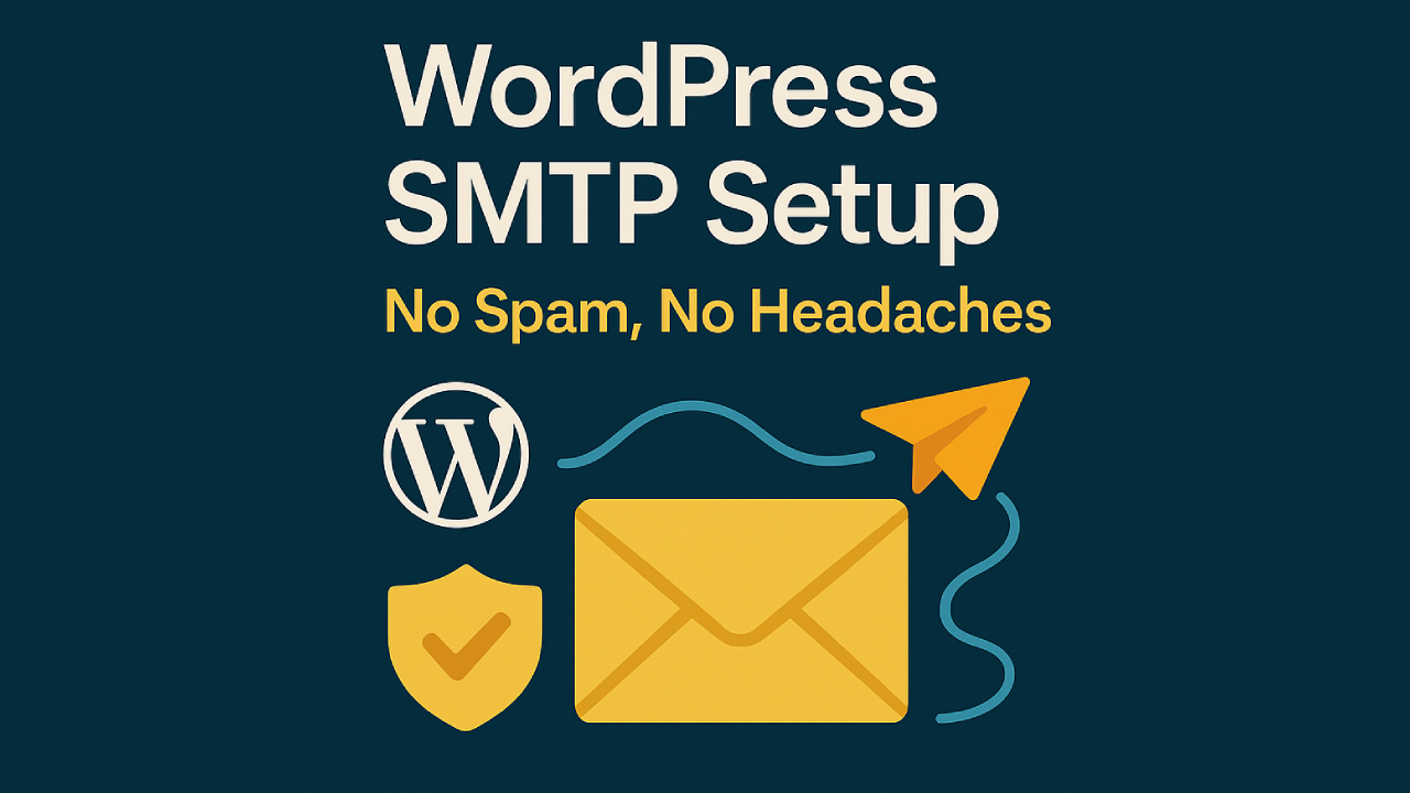 WordPress SMTP Setup (No Spam, No Headaches) - Pofii Insights